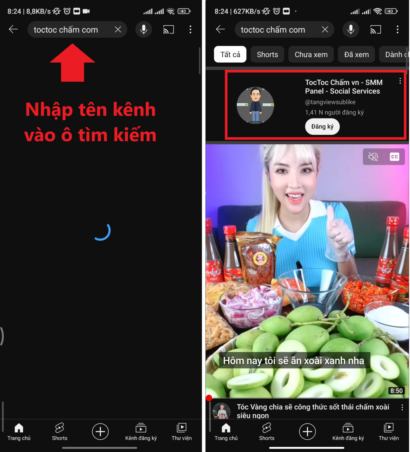 Cách lấy link kênh Youtube trên điện thoại và máy tính