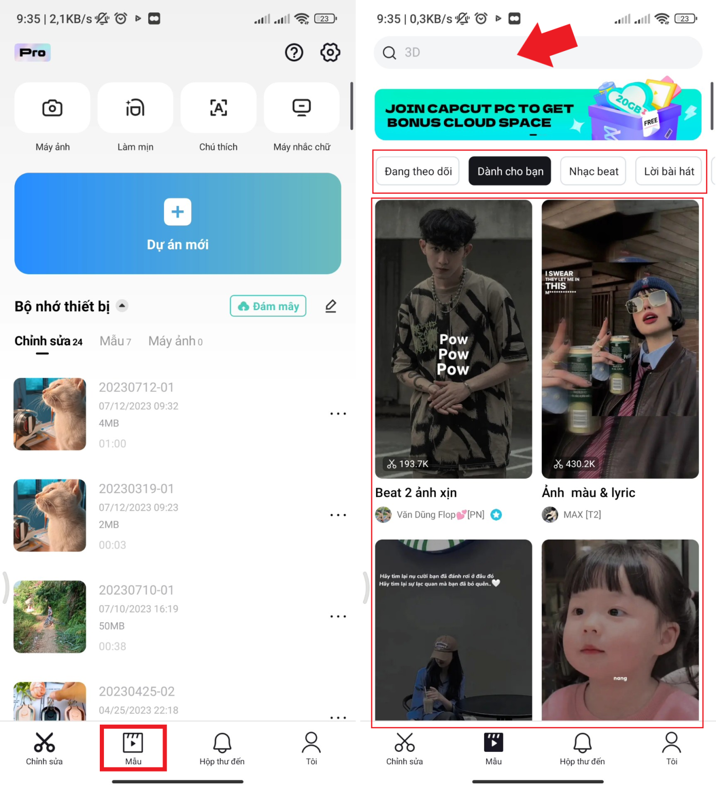 Cách edit video giật giật trên Cupcut cực dễ