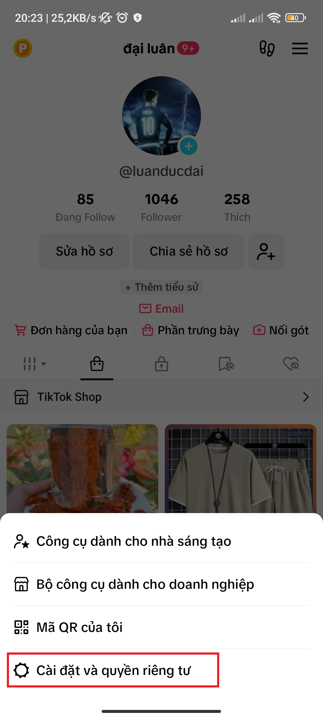 Tiếp Tục Vào Phần Cài đặt Và Quyền Riêng Tư - TocToc.vn Smart Marketing